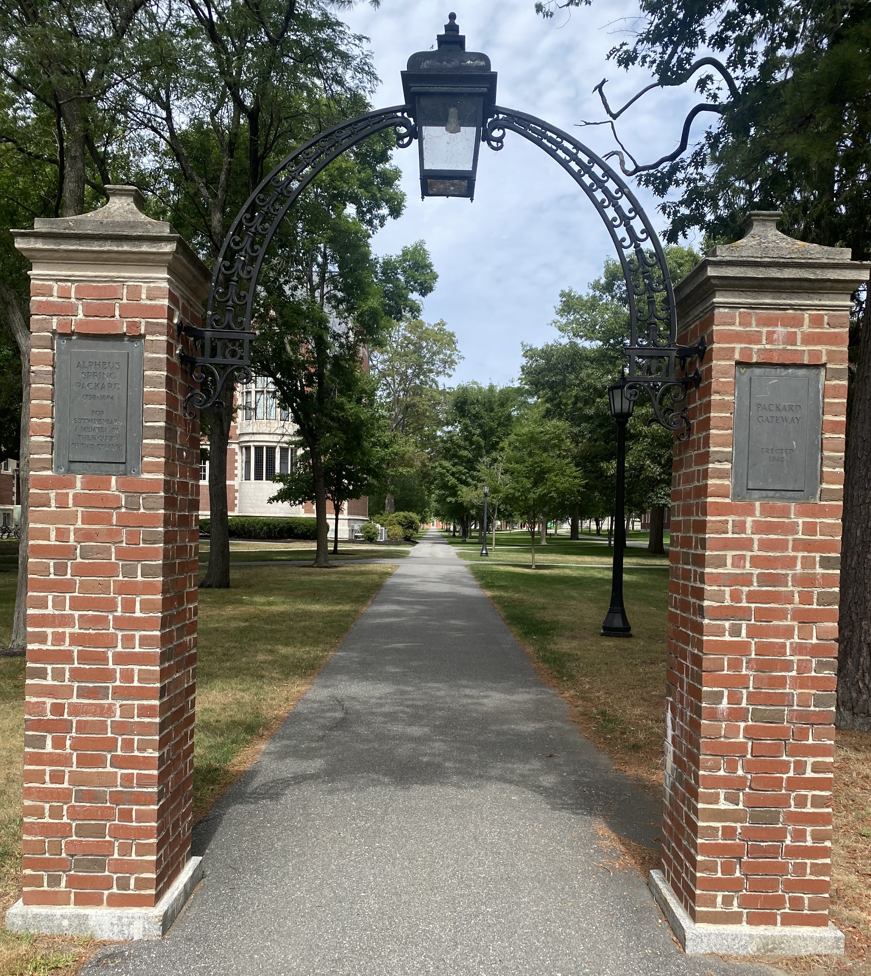 Walking the College Campus at 6:30 A.M. on the 80th Anniversary of of ...
